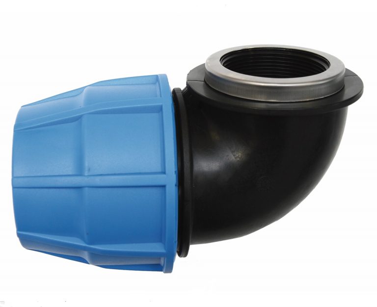 HDPE Compression Female Elbow 50mm x 1 1/4" - Mainline Irrigation